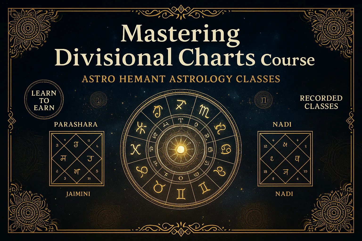 Mastering Divisional Charts Astrology Course By Astro Hemant